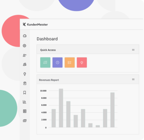 CRM Dashboard – 1Tool