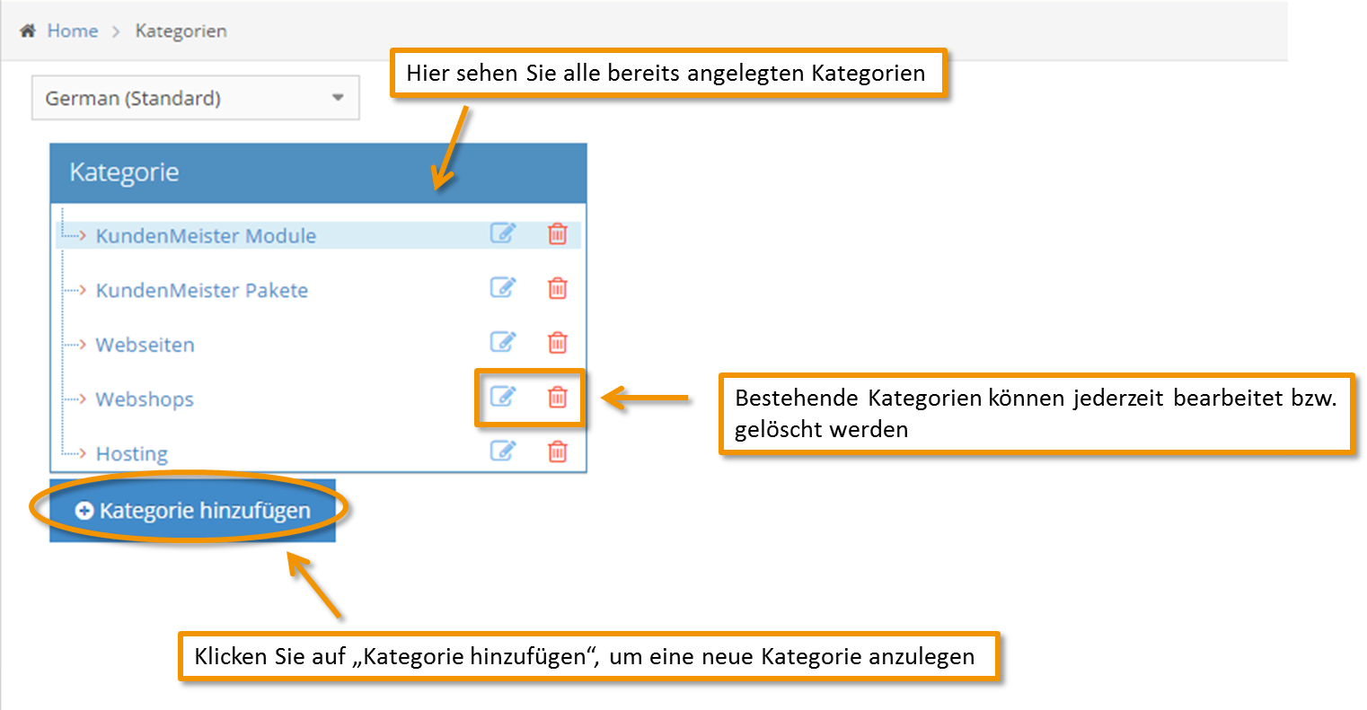 Create New Product Categories 1Tool